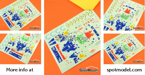 Tameo Kits DK184: Marking / livery 1/43 scale - Footwork Ford Fa15 ...