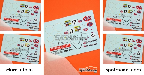 Tameo Kits DK448: Marking / livery 1/43 scale - March Ford 711 March ...
