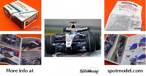 Tameo Kits SLK047: Car scale model kit 1/43 scale - Williams FW29 ...