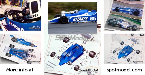 Tameo Kits SLK081: Car scale model kit 1/43 scale - Ligier Ford JS11/15 ...