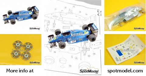 Tameo Kits TMK048: Car scale model kit 1/43 scale - Osella Alfa Romeo ...