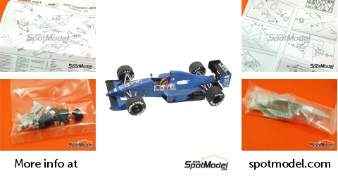 Tameo Kits TMK127: Car scale model kit 1/43 scale - Ligier Cosworth ...