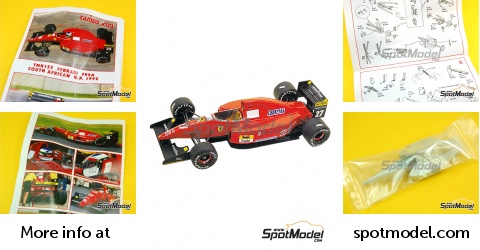 Tameo Kits TMK152: Car scale model kit 1/43 scale - Ferrari F92A ...