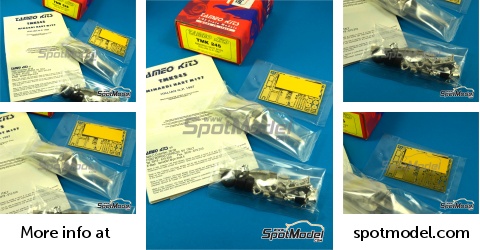 Tameo Kits TMK245: Car scale model kit 1/43 scale - Minardi Hart M197 ...
