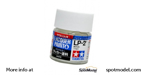 Tamiya 82102: Lacquer paint White LP-2 1 x 10ml (ref. LP-2) | SpotModel