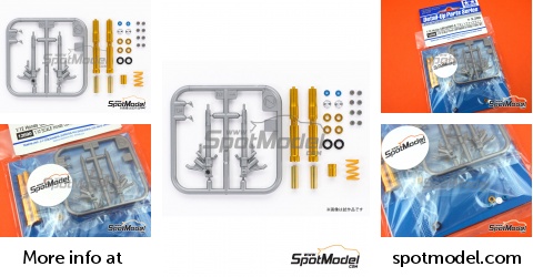 Tamiya 12690: Front fork set 1/12 scale - Honda CBR1000RR-R Fireblade ...