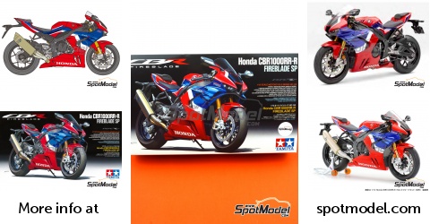 Tamiya 14138: Motorbike scale model kit 1/12 scale - Honda CBR1000RR-R ...