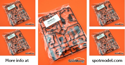 Tamiya TAM14140-SPRUE-F: Spare part 1/12 scale - Ducati Superleggera V4 ...