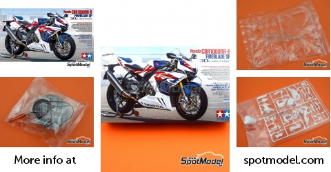 Tamiya 14141: Motorbike scale model kit 1/12 scale - Honda CBR1000RR-R ...