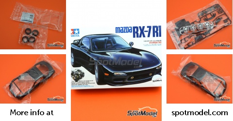 Tamiya 24116: Car scale model kit 1/24 scale - Mazda RX-7 R1 (ref ...