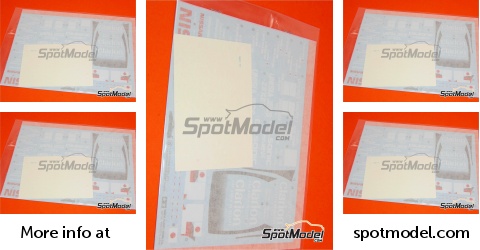 Tamiya 24192-DECAL: Spare part 1/24 scale - Nissan R390 GT1: Decals ...