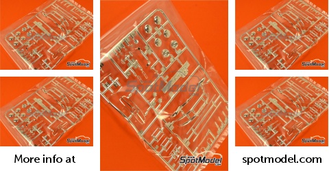 Tamiya TAM24338-SPRUE-D: Spare part 1/24 scale - Mercedes-Benz 300SL ...