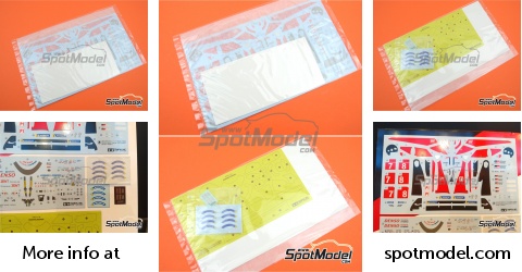 Tamiya 24349-DECALS: Spare part 1/24 scale - Toyota TS050 Hybrid ...