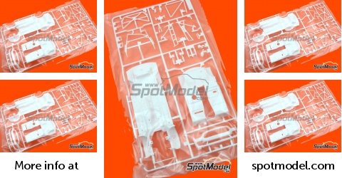 Tamiya 24354-SPRUE-A: Spare part 1/24 scale - Ford Mustang GT4: Sprue A ...