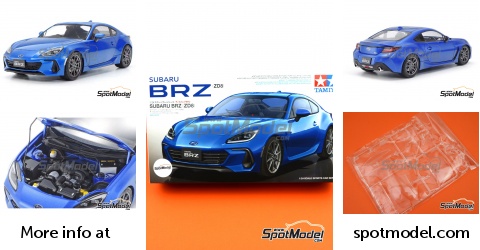 Tamiya 24362: Car scale model kit 1/24 scale - Subaru BRZ (ZD8) (ref ...