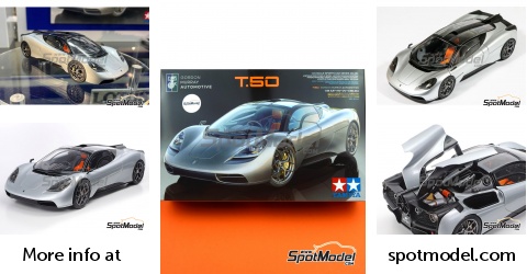 Tamiya 24364: Car scale model kit 1/24 scale - Gordon Murray Automotive ...