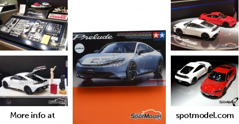 Tamiya 24373: Car scale model kit 1/24 scale - Honda Prelude (BF1) (ref ...