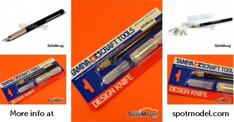 Tamiya 74020: Hobby tool Design knife craft tools (ref. TAM74020 ...