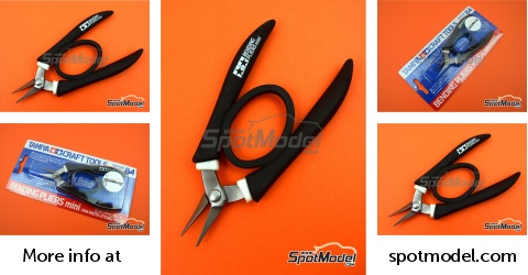 Tamiya 74084: Hobby tool Bending pliers mini for photo-etched parts ...
