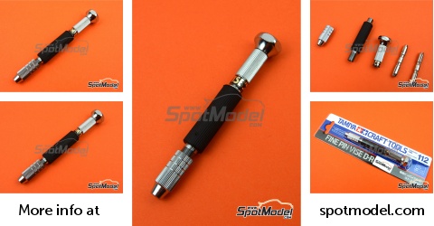 Tamiya 74112: Hobby tool Fine pin vise D-R (ref. TAM74112) | SpotModel