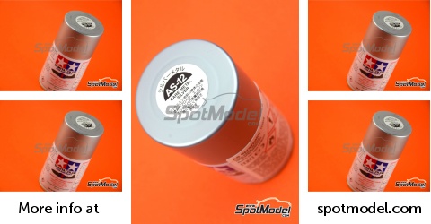 Tamiya 86512: Spray Bare metal silver 1 x 100ml (ref. AS-12) | SpotModel