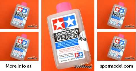 Tamiya 87089: Cleaner Airbrush Cleaner 1 x 250ml (ref. TAM87089 ...