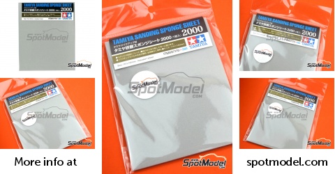 Tamiya 87170: Sandpaper Sanding sponge sheet 2000 1 units (ref ...