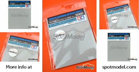 Tamiya 87171: Sandpaper Sanding sponge sheet 3000 1 units (ref ...