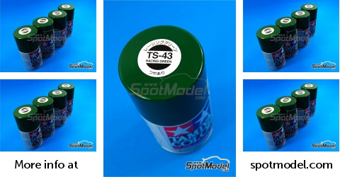 Tamiya 85043: Spray Racing Green TS-43 1 x 100ml (ref. TS-43) | SpotModel