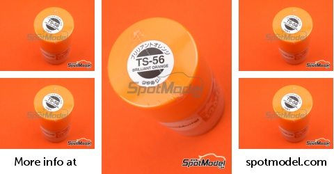 Tamiya 85056: Spray Brilliant Orange TS-56 1 x 100ml (ref. TS-56 ...