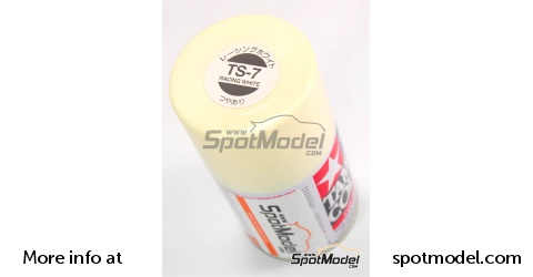 Tamiya 85007: Spray Racing White TS-7 1 x 100ml (ref. TS-7) | SpotModel