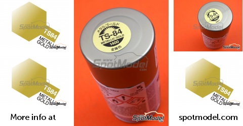 Tamiya 85084: Spray Metallic gold TS-84 1 x 100ml (ref. TS-84) | SpotModel