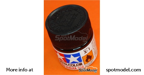 Tamiya 81501: Acrylic paint Black X-1 1 x 10ml (ref. X-1) | SpotModel