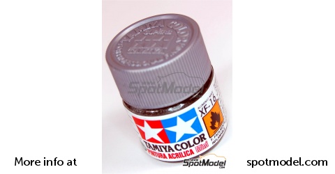 Tamiya 81716: Acrylic paint Flat Aluminium XF-16 1 x 10ml (ref. XF-16 ...