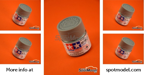 Tamiya 81719: Acrylic paint Sky Grey XF-19 1 x 10ml (ref. XF-19 ...
