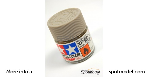 Tamiya 81720: Acrylic paint Medium Grey XF-20 1 x 10ml (ref. XF-20 ...