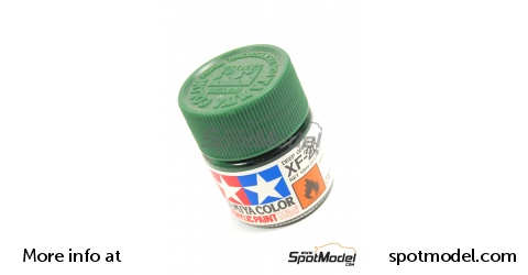Tamiya 81726: Acrylic paint Deep green XF-26 1 x 10ml (ref. XF-26 ...