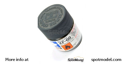 Tamiya 81769: Acrylic paint Nato black XF-69 1 x 10ml (ref. XF-69 ...
