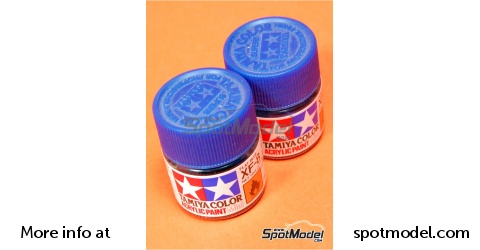 Tamiya 81708: Acrylic paint Flat blue XF-8 1 x 10ml (ref. XF-8) | SpotModel