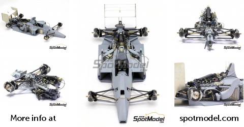 Top Studio MD29011: Detail up set 1/20 scale - McLaren Honda MP4/4 McLaren Racing Limited Team ...
