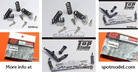 Top Studio TD23064: Detail 1/24 scale - Shock Absorber - Set II (ref ...