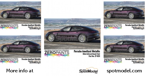 Zero Paints ZP-1031-M4Z: Paint for airbrush Porsche Amethyst Metallic 1 ...