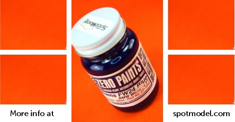 Zero Paints ZP-1060: Paint for airbrush Williams F1 BMW FW24 Blue 1 x ...