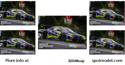 Zero Paints ZP-1127-VR46: Paint for airbrush BMW M4 GT3 GT Valentino ...