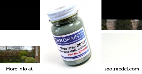 Zero Paints ZP-1296-DB166: Paint for airbrush Blue Grey Blaugrau for ...