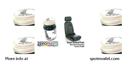 Zero Paints ZP-1584: Paint for airbrush Green textured 1 x 30ml for ...