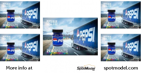 Zero Paints ZP-1702: Paint for airbrush Pepsi Blue 1 x 60ml (ref. ZP ...