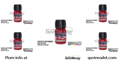 Zero Paints ZP-1739/30: Paint for airbrush Dom's Mazda RX-7 FD Red ...