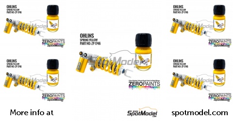 Zero Paints ZP-1746: Paint for airbrush Ohlins Spring Yellow 1 x 30ml ...