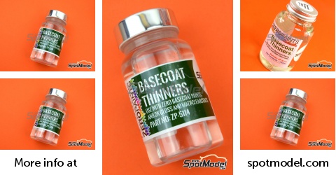 Zero Paints ZP-5114: Thinner Basecoat thinners 1 x 100ml (ref. ZP-5114) | SpotModel